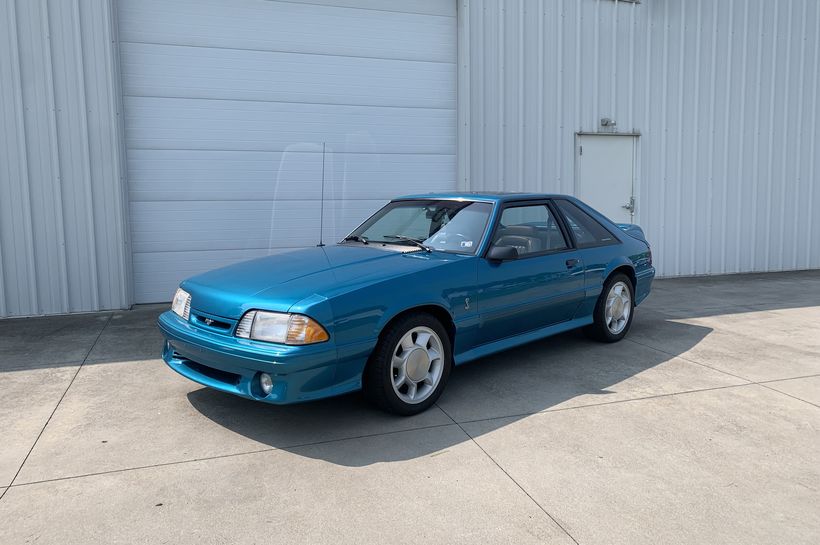 1993 Mustang Cobra Teal