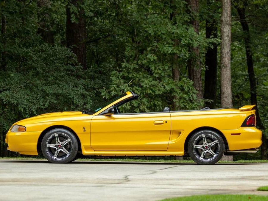 Chrome Yellow Mustang