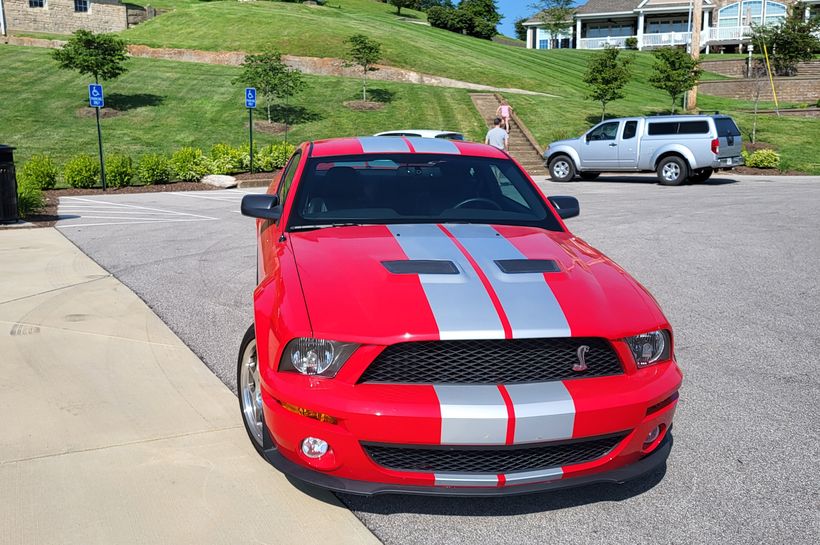 2009 Mustang Gt500 Red