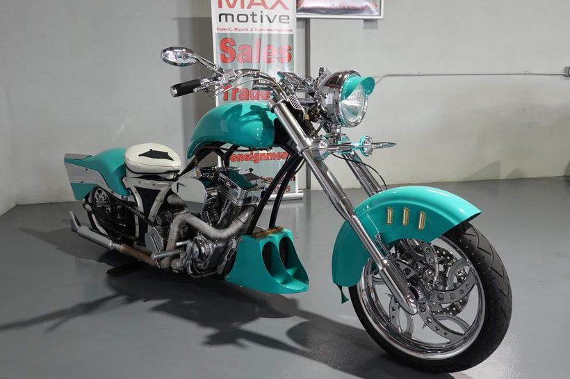 Custom Chopper Motorbike