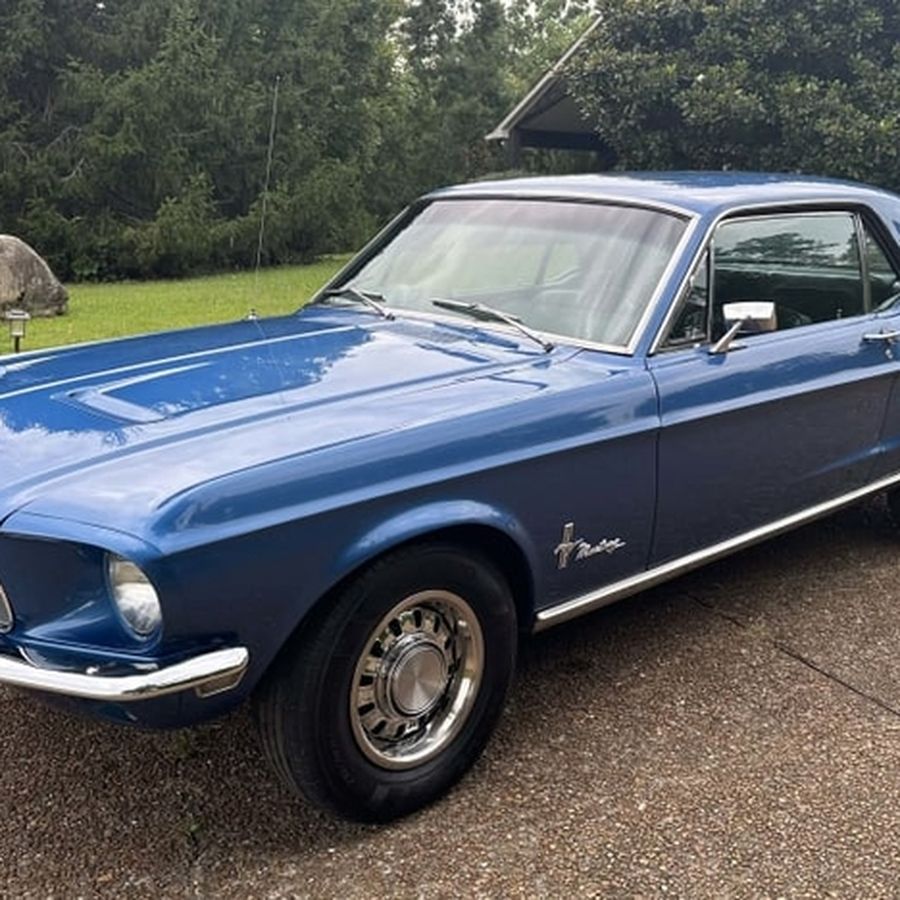 1968 Mustang Coupe Blue