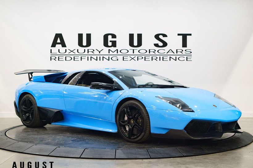 Blue Diamond Lamborghini