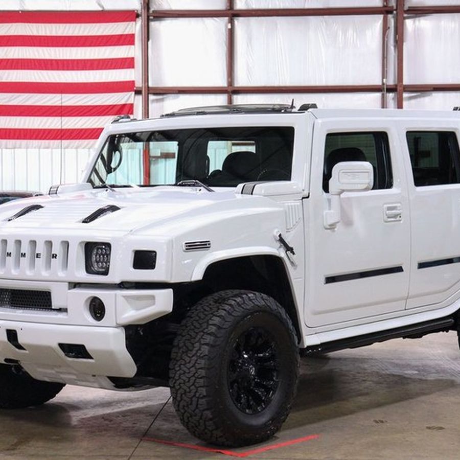 Hummer H2 White