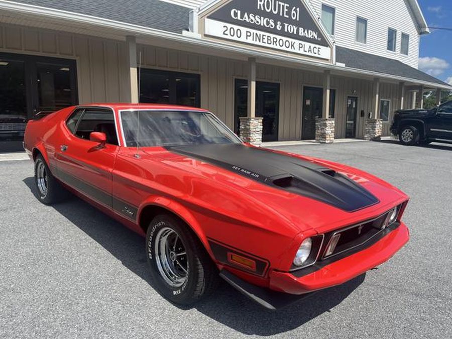 73 Mustang Mach 1 Black