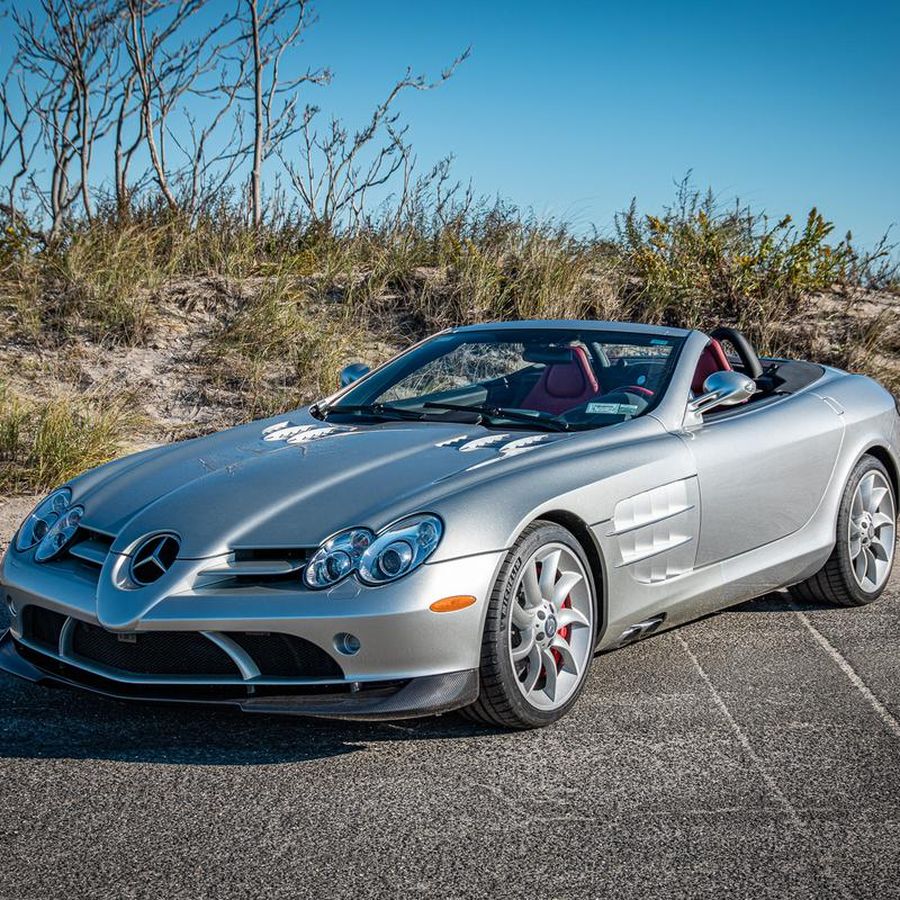 Mercedes Benz Slr Mclaren Blue