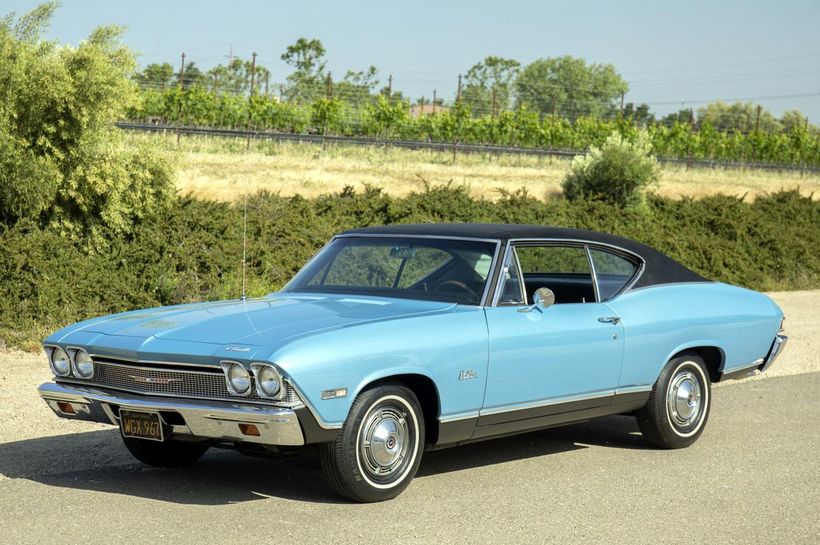 1968 Chevelle Ss Blue