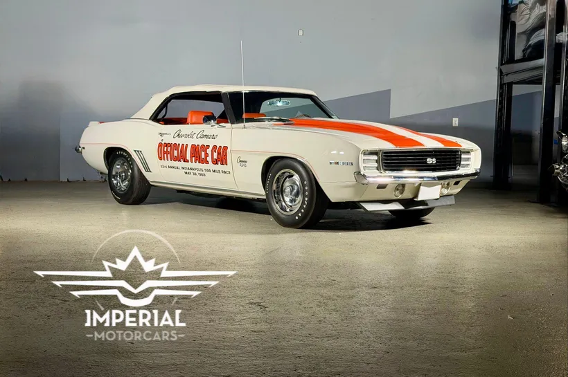 1969 Chevrolet Camaro RS/SS Indy 500 Pace Car Convertible New Hyde ...