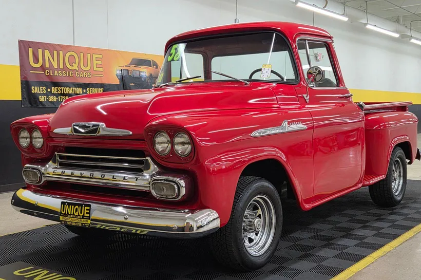 1958 Chevrolet Apache Shortbox Stepside Mankato, Minnesota - Hemmings