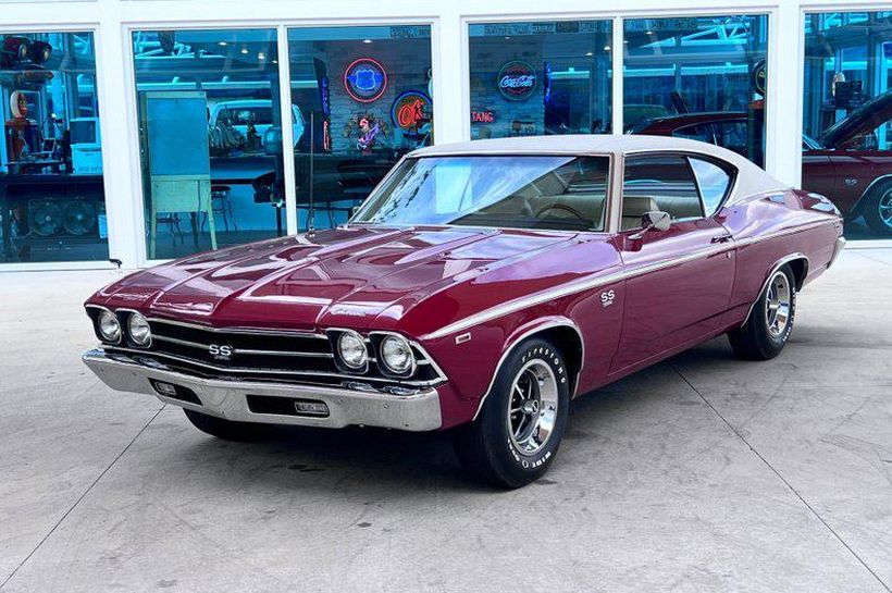 1968 Chevelle Ss 396 Red