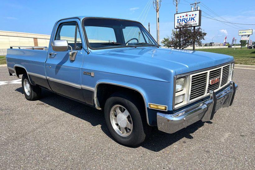 1986 Gmc Truck Blue