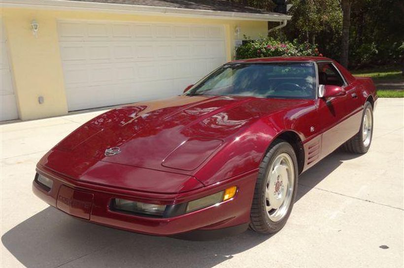 1993 Chevrolet Corvette Ruby Red 40th Anniversary Convertible... - Hemmings