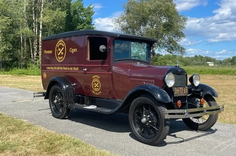 1928 Ford Model A Panel Van Owls Head, Maine - Hemmings