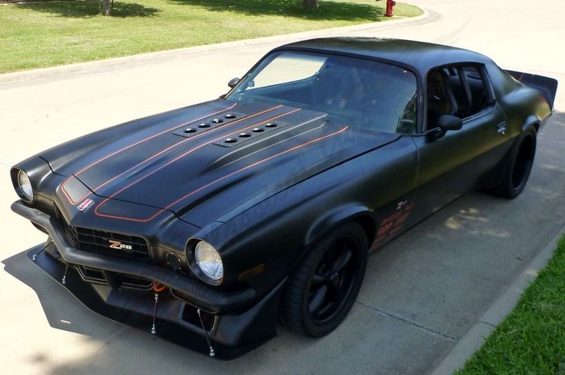Flat Black Third Gen Camaro