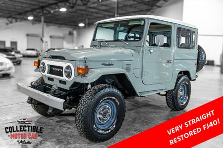 Classic Toyota FJ40 For Sale - Hemmings