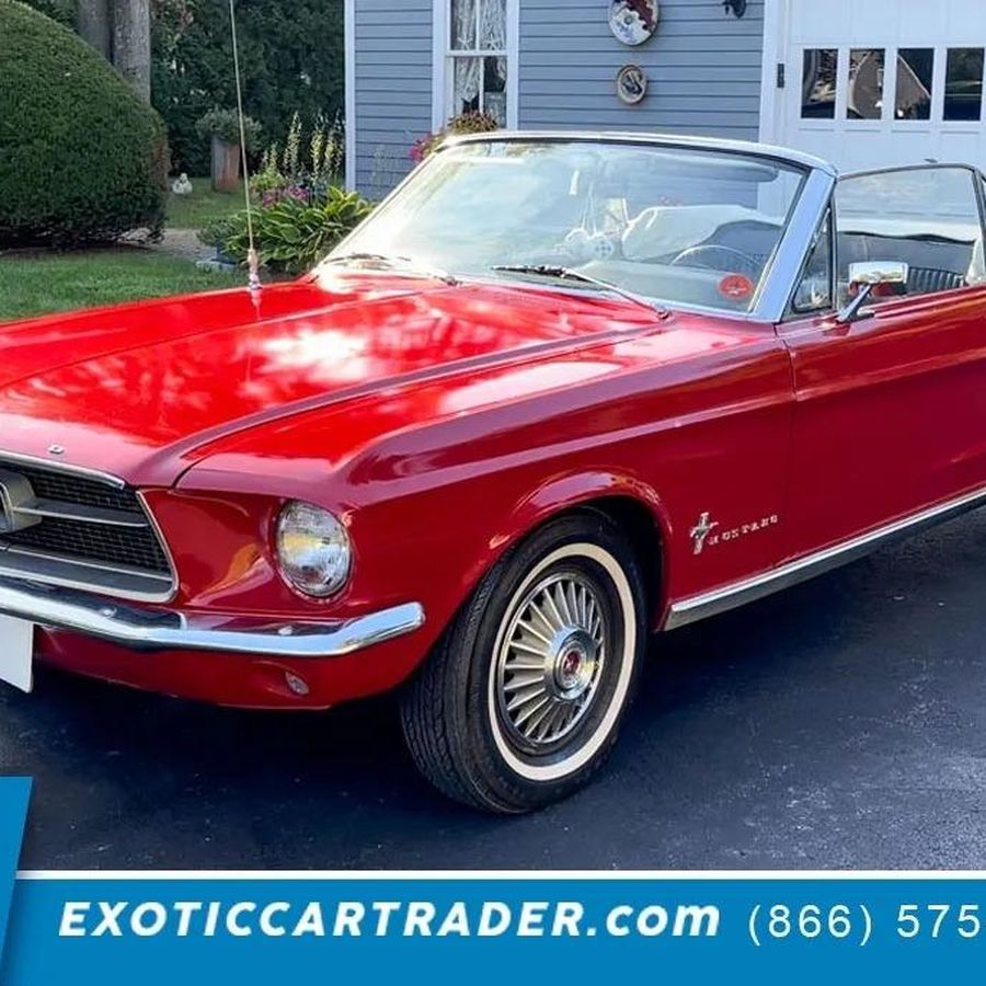 1967 Ford Mustang Convertible Interior