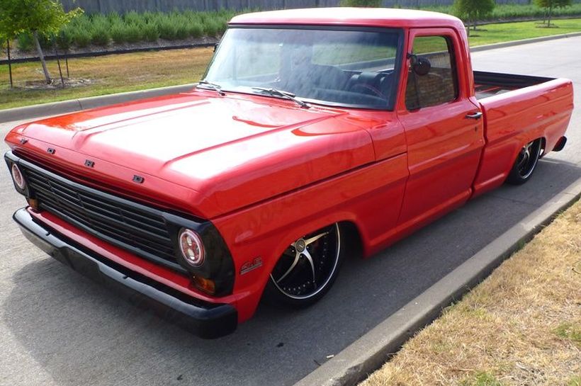 1970 Ford F100 Red