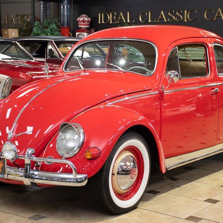 Red Vw Beetle Classic