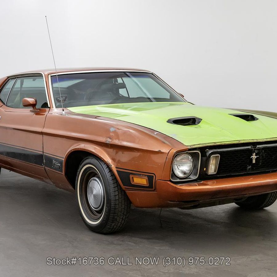 73 Mustang Mach 1 Green