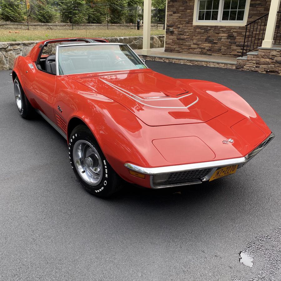 1970s Corvette Orange