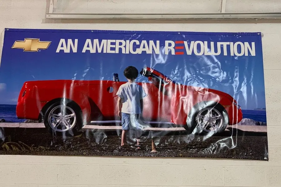 Chevrolet SSR Dealership Banner NOSIB - Hemmings