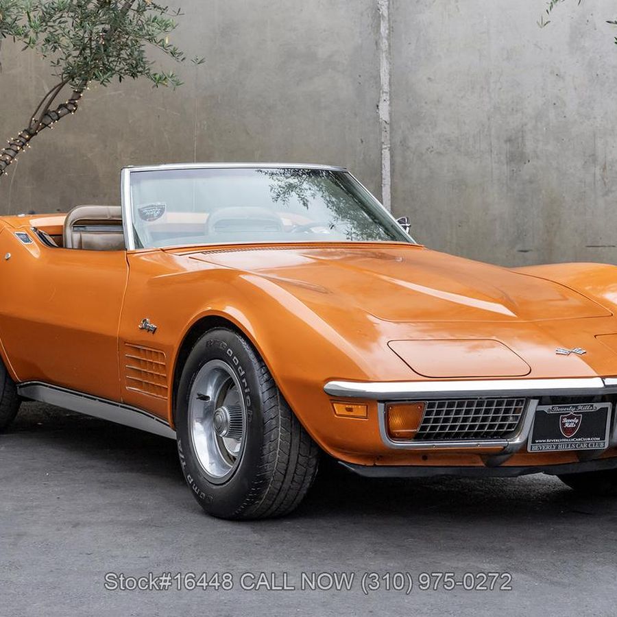 1970s Corvette Orange