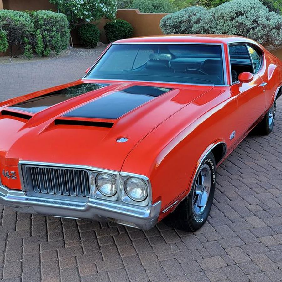 1969 Oldsmobile 442 Red