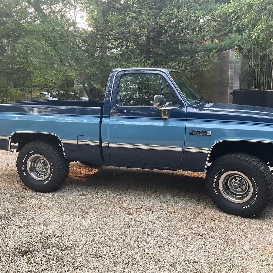 1986 Gmc Truck Blue