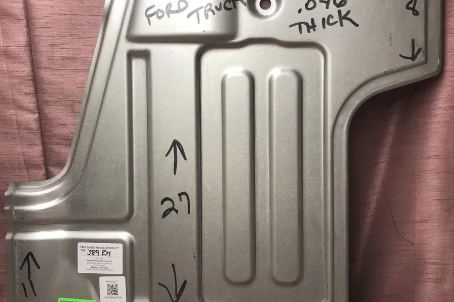 1957-60 Ford Pick-Up Truck Floor Pans - Hemmings