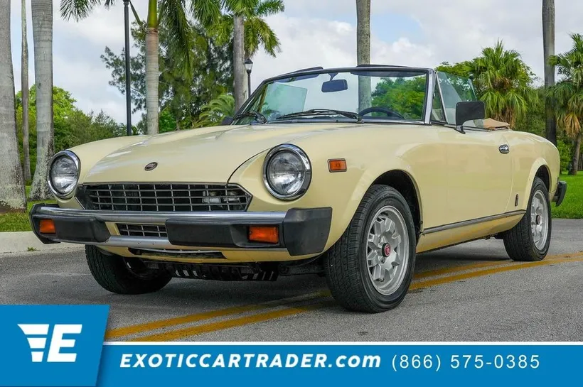 1982 Fiat Convertible Fort Lauderdale, Florida - Hemmings