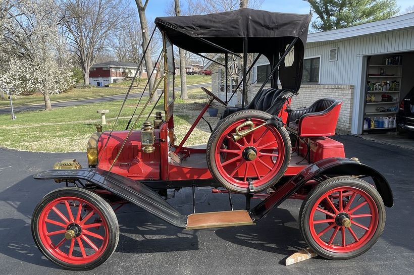 1912 Maxwell Messenger Open, W/ Folding Windshield & Convertible ...