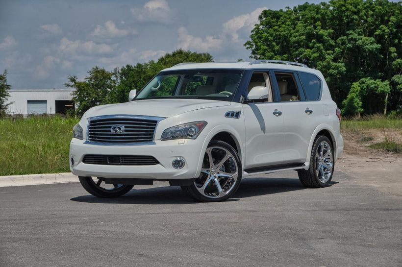 2012 Infiniti Qx56 4 Wheel Drive With Custom Rims Ocoee, Florida - Hemmings