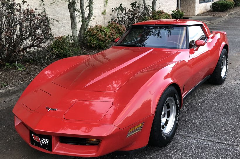 Corvette 1980 Red