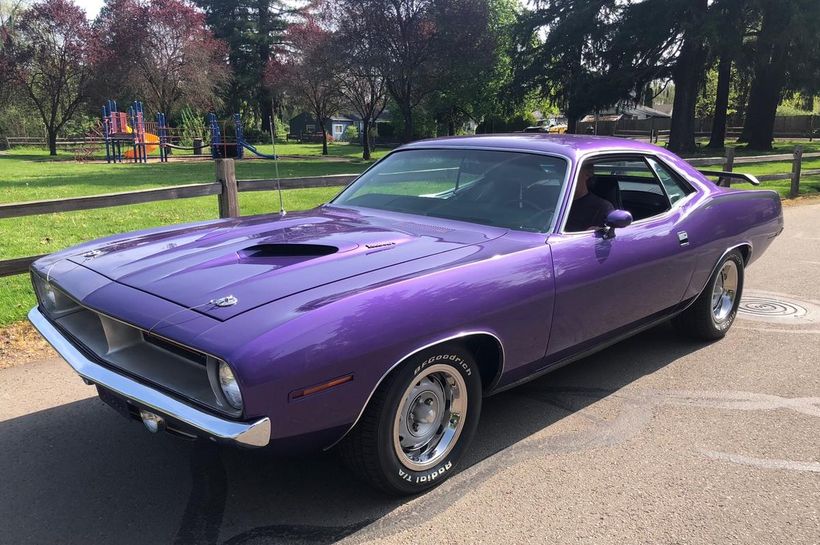 Plymouth Barracuda 1970 Purple