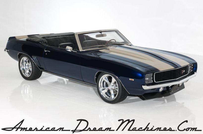 Cobalt Blue Camaro