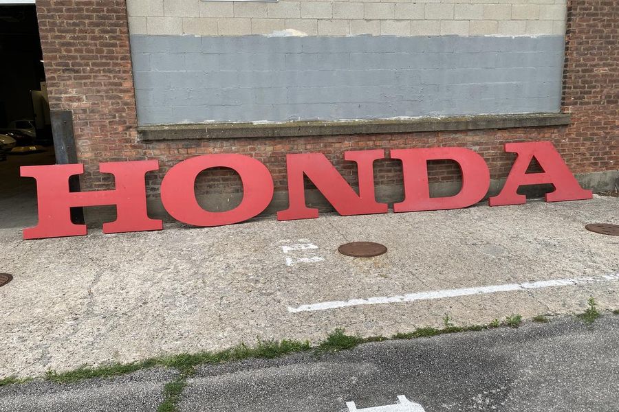 Authentic HONDA dealer sign - Hemmings