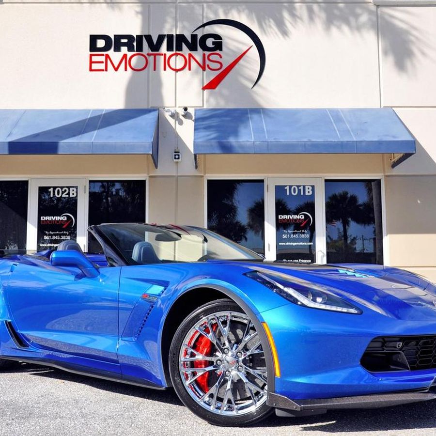 2022 Laguna Blue Corvette Convertible