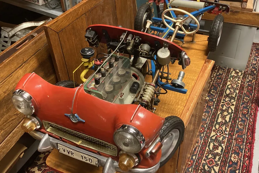 ORIGINAL 1950's-60-s VVR 'Drivers Education' LARGE Scale Model Car ...