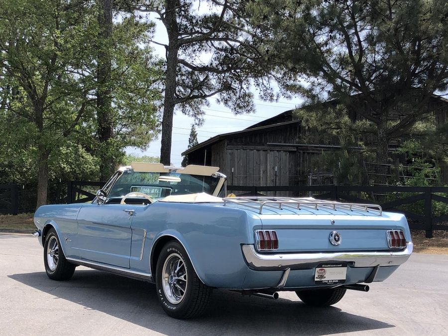 1965 Ford Mustang Convertible Blue