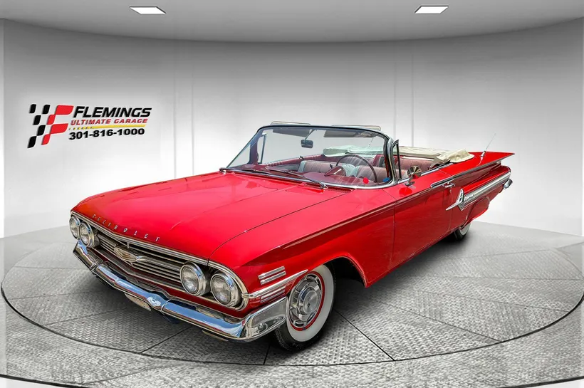 1960 Chevrolet Impala 348 Tri Power Convertible Rockville, Maryland ...